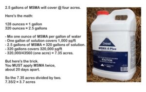 MSMA Mix Rates – Stone Brothers